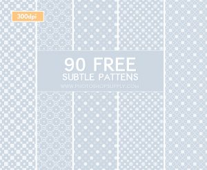 (FREE) Subtle Patterns - Photoshop Supply