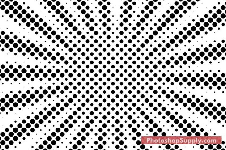 [FREE 💎] +35 Halftone Textures, Patterns, Brushes & Action