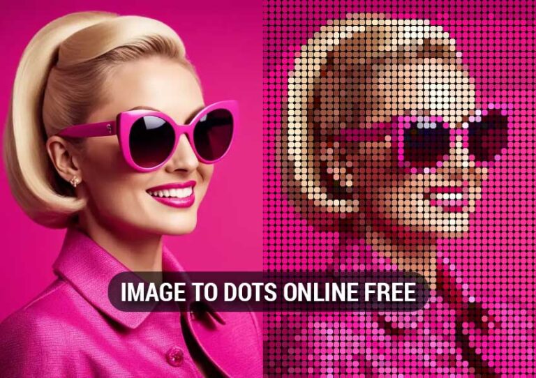 Image to Dots - Photoshop Supply